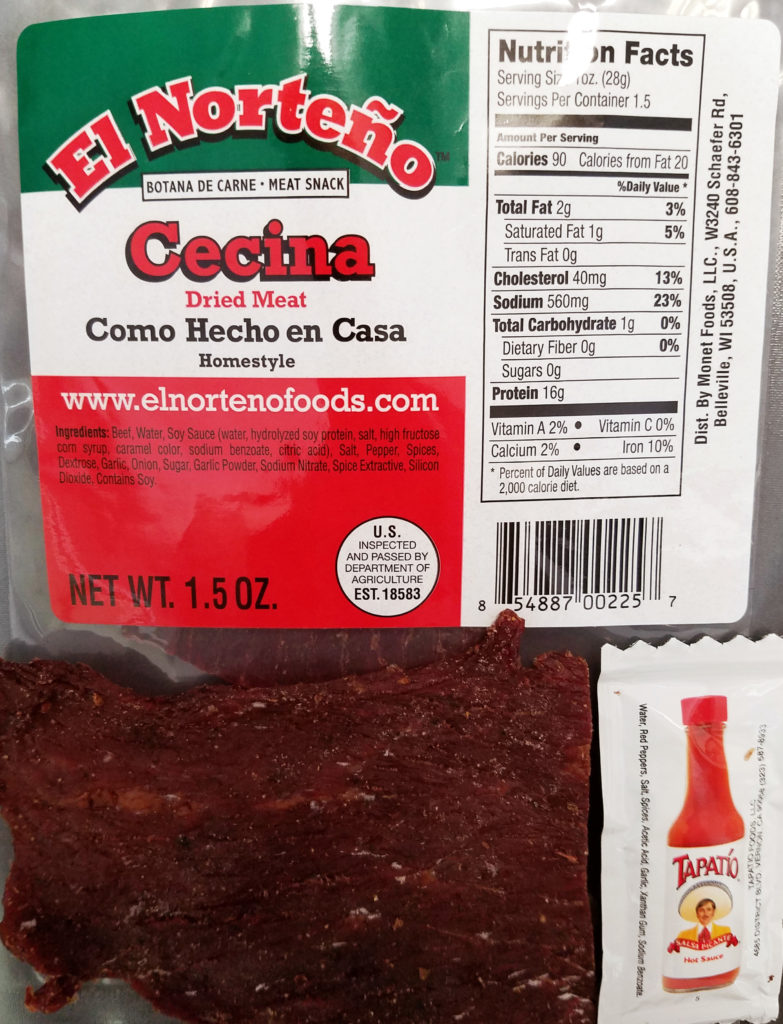 El Norteño Mexican Meat Snacks | EatDrinkMadison.com